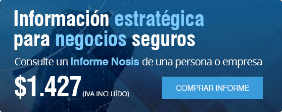 Nosis - Informes Comerciales - Marketing - Comercio Internacional